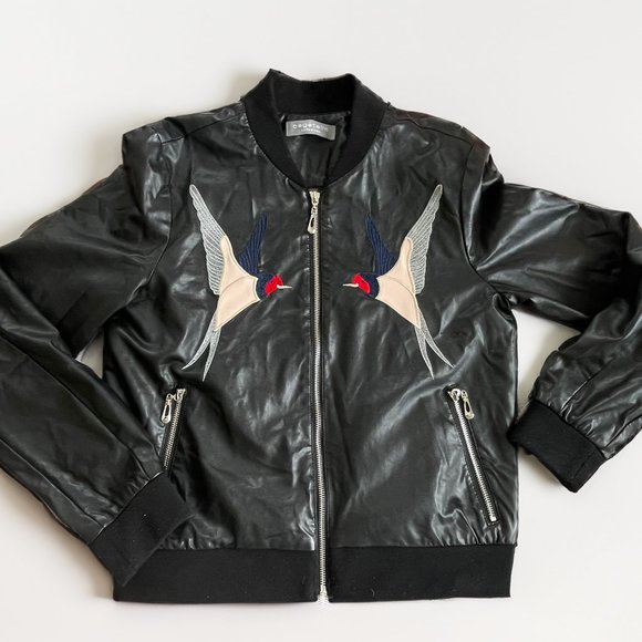 bagatelle | Jackets & Coats | Bagatelle Collection Faux Leather Bomber ...